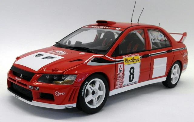 AUTOART 1/18 SCALE 80252 - Mitsubishi Lancer Evo VII WRC 2002 #8 McRae ...