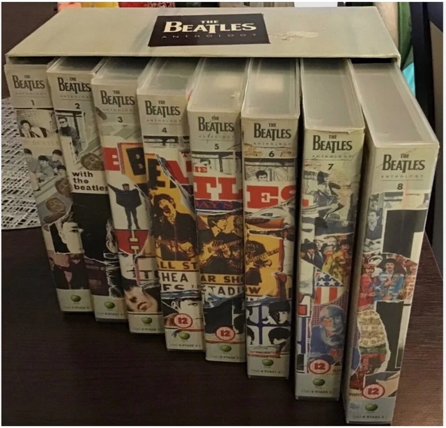 THE BEATLES ANTHOLOGY,COMPLETE Video Set,Vintage Vhs Tapes X 8.Excellent Conditi £42.31 ...