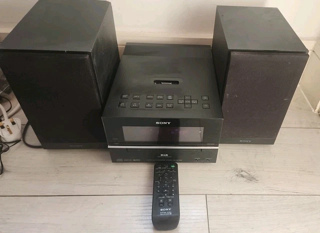SONY CMT-BX70DBI MICRO Bookshelf Stereo System CD Player, DAB And Ipod ...
