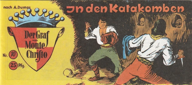 DER GRAF VON MONTE CHRISTO #10, Dargatz 1990 PICCOLO-COMICHEFT NEU EUR ...