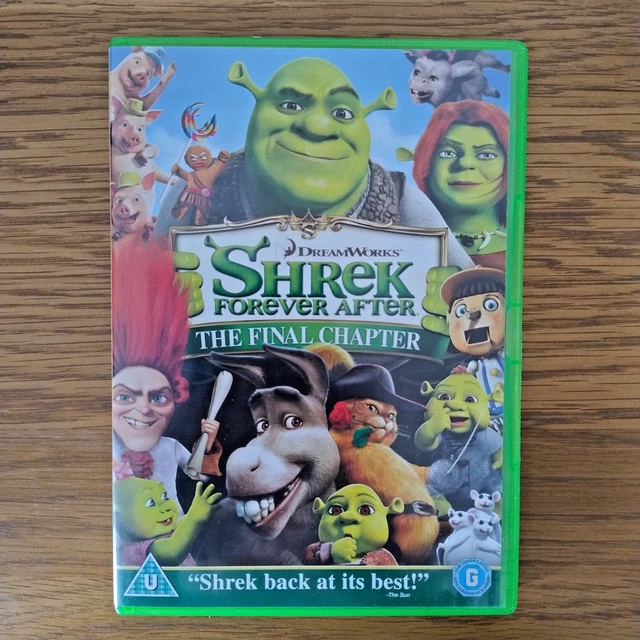 SHREK FOREVER AFTER The Final Chapter DVD DreamWorks Family Movie ...