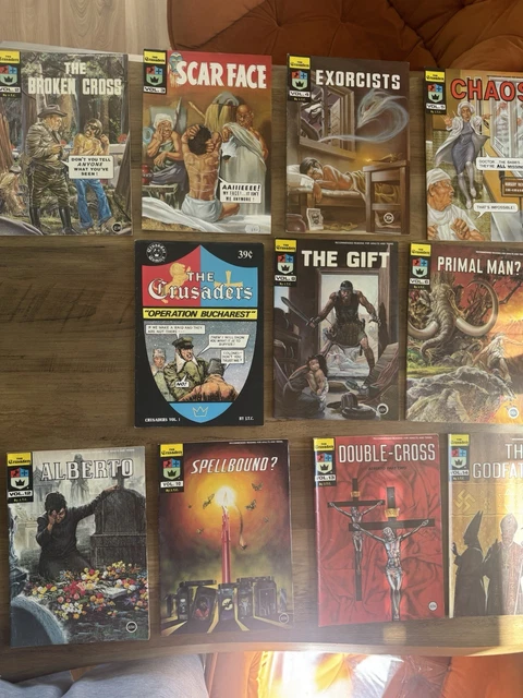 THE CRUSADERS COMICS by Jack T. Chick (Rare Collection) Comic Lot # ...