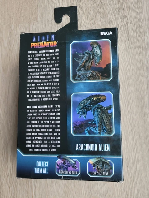 NECA ALIENS VS. PREDATOR Arachnoid ALIEN Giger Facehugger Xenomorph ...
