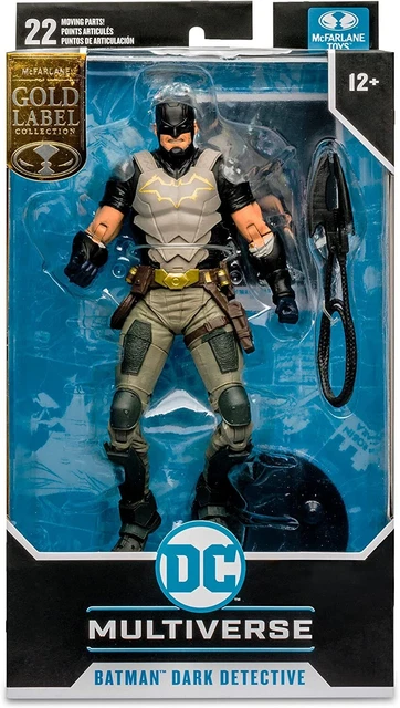 MCFARLANE MULTIVERSE BATMAN Dark Detective DC Future State 7 Inch Gold ...
