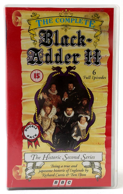 BLACKADDER - BLACKADDER II - Series 2 (VHS/H, 1996) Unforgettable Good ...