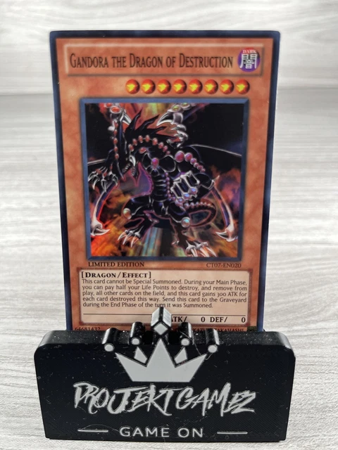 CT07-EN020 GANDORA THE Dragon of Destruction Super Rare Card Yugioh ...