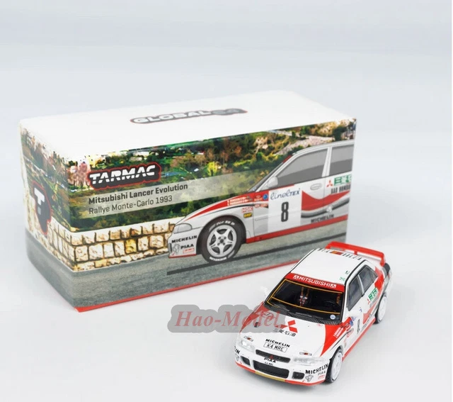 TARMAC WORKS 1:64 Mitsubishi Lancer Evo Model Car Alloy Diecast ...
