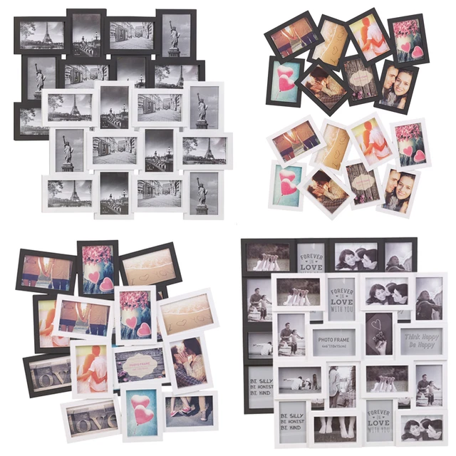 8/9/12/16/18/24 PHOTOS LARGE Multi Picture Frame Collage Aperture Decor ...
