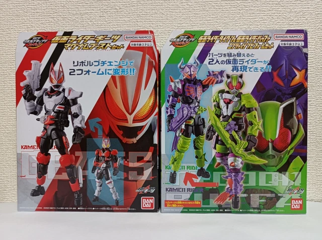 KAMEN RIDER GEAT magnum Boost+Tycoon & Buffa Ninja Zombie form figure ...