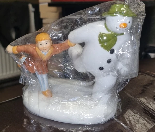 RARE** COALPORT SNOWMAN "The Adventure Begins" Perfect And Boxed £139. ...