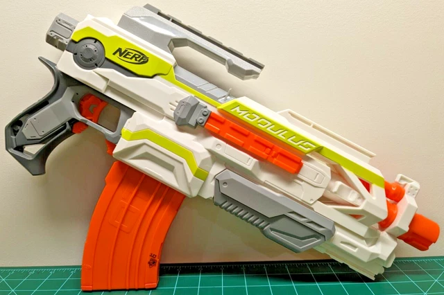NERF N-STRIKE MODULUS Blaster Gun Banana 10-Round Magazine Clip Darts ...