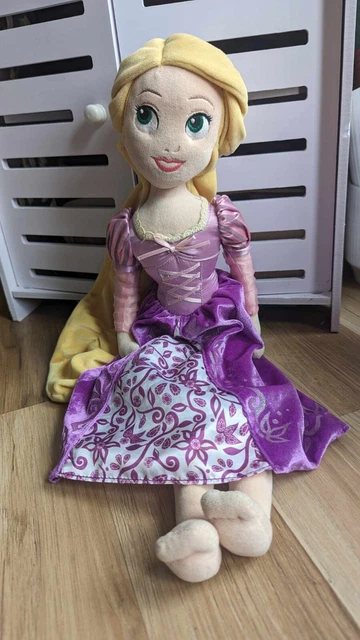 DISNEY STORE TANGLED princess Rapunzel soft plush teddy toy doll. 20 ...