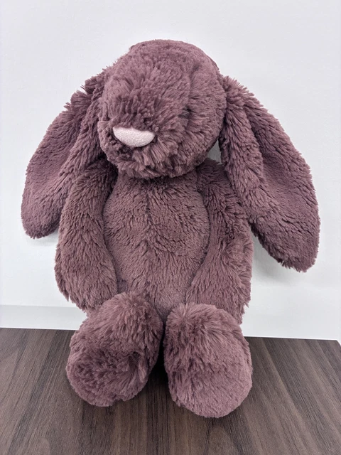 JELLYCAT MEDIUM BASHFUL Fudge Bunny -Bunny Rabbit Soft Toy 12” £82.86 ...