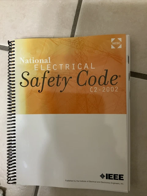 NATIONAL ELECTRICAL SAFETY Code 2002 - C2-2002 Spiral-bound IEEE VERY ...