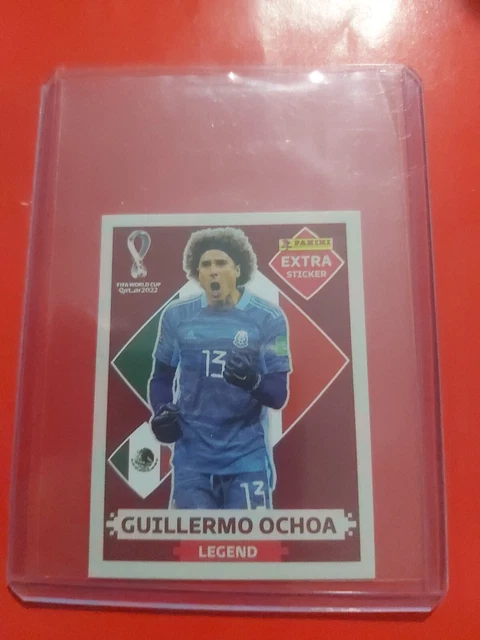 PANINI FIFA COPA Mundial Qatar 2022 Extra Sticker Legend Raro Guillermo ...