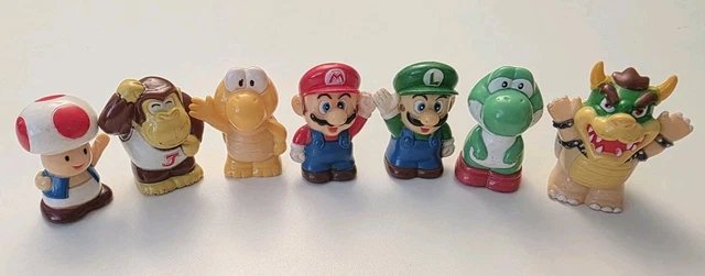 RARE SUPER MARIO KART Finger Puppet Figure Set Vintage £75.96 - PicClick UK