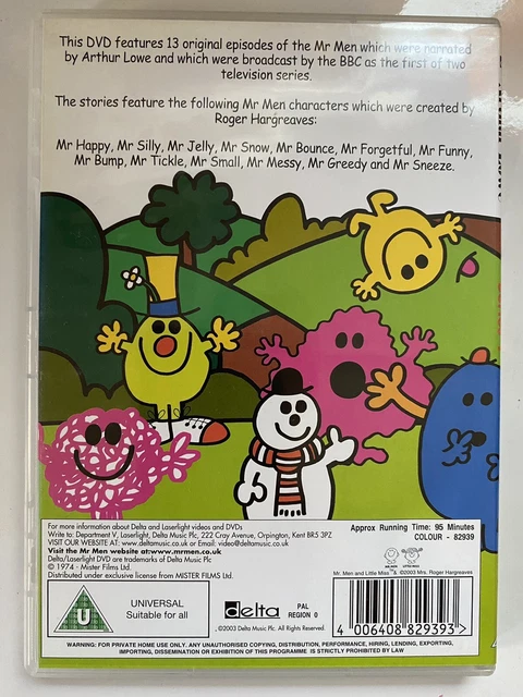 MR MEN - Series 1 - Complete (DVD, 2011) £1.50 - PicClick UK