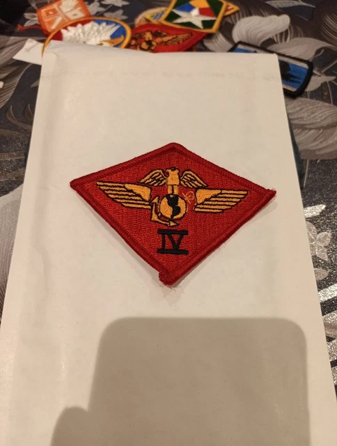 PATCH ARMEE US 4th USMC MARINE AIR WING original1 EUR 5,00 - PicClick FR