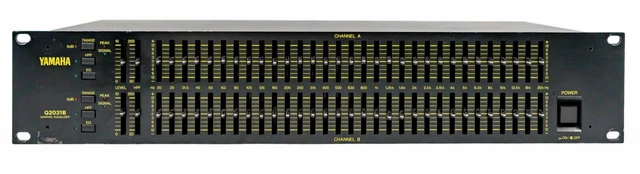 YAMAHA Q2031B DUAL-CHANNEL Graphic Equalizer EQ Rackmount £222.22 ...