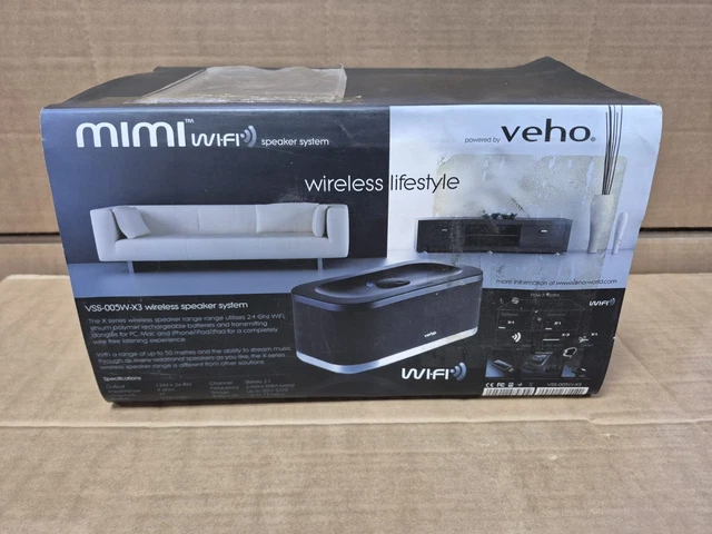 VEHO MIMI X3 Series 2.1 channel portable Wifi Speaker 18W BLACK ...