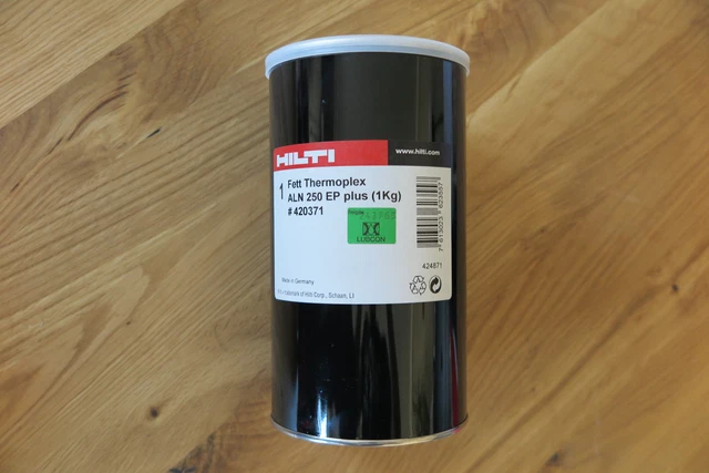 HIGH PERFORMANCE/TEMPERATURE GREASE HILTI LUBCON THERMOPLEX ALN EP 250 ...