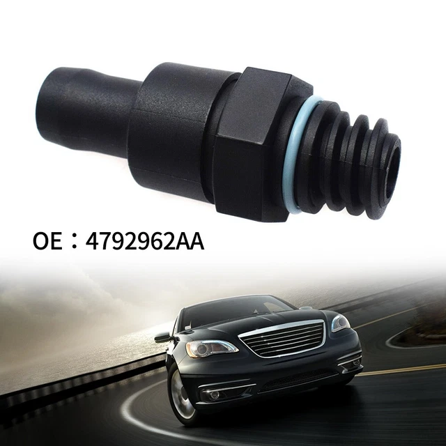 CAR TRUCK VALVE PCV Engine Parts New PCV Valve 04792962AA 1PC ABS Black ...