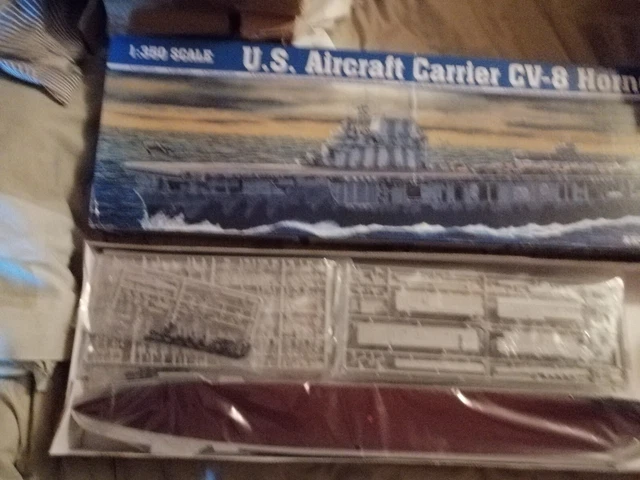Aircraft Carrier Trumpeter 1/350 Scale USS Hancock CV19 Model Kit - 29 ...