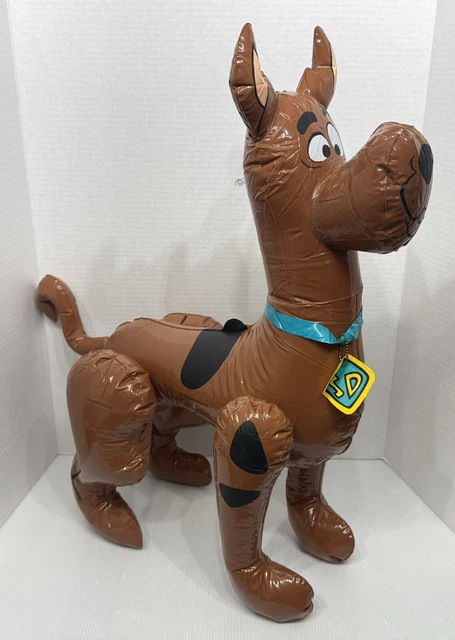 VINTAGE SCOOBY-DOO RINCO 2002 Vinyl Inflatable Blow Up Toy SQUEAKS! NEW ...