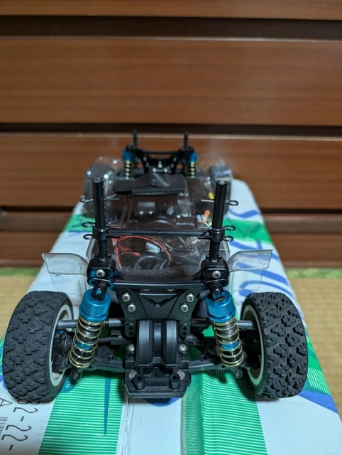 TAMIYA XV-02PRO RC Car Full Titanium Screws Ford Focus Rally Body Mecha ...