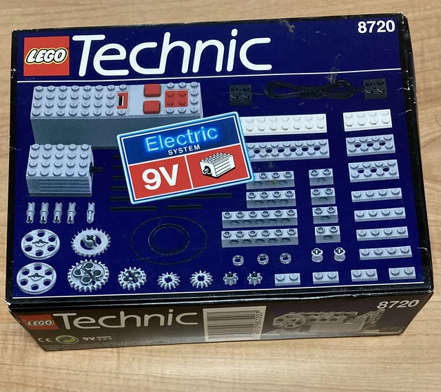 LEGO VINTAGE 8720 Motor Set 9 V new sealed / neuf scellé EUR 125,00 ...