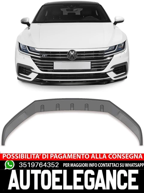 SPOILER ÉCLATS DE Adapté Pour VW Arteon R-Line Look Noir Poli Design ...