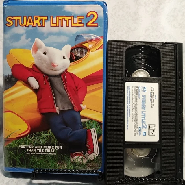 STUART LITTLE 2 VHS Video Tape Clamshell Stewart Rare Blue Case £5.73 ...