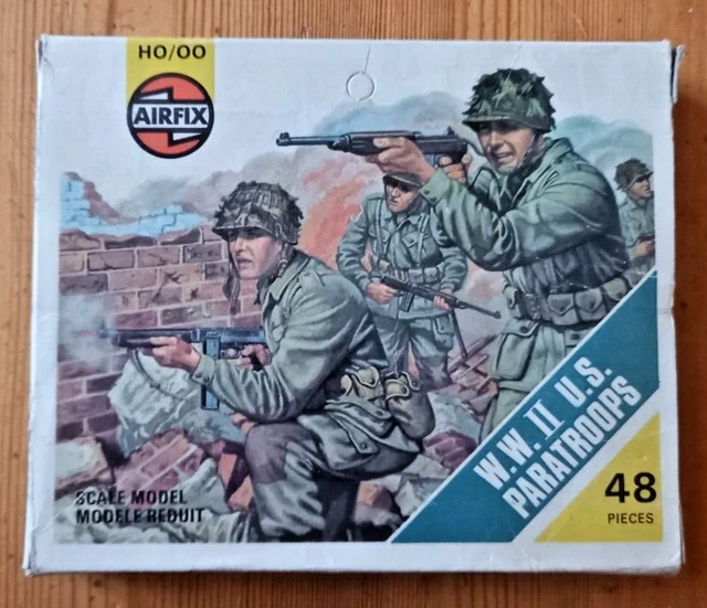 AIRFIX - BOITE Complete box- 1940-45, Parachutistes US / US Paratroops ...