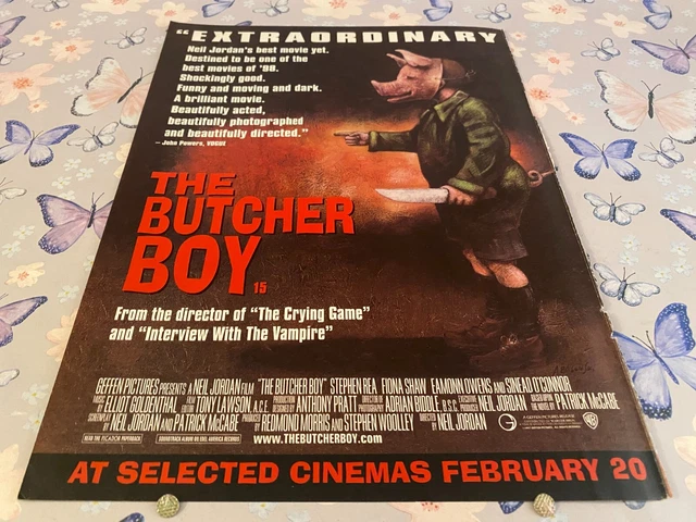 PAD2 ADVERT 12X9 The Butcher Boy Movie - Sinead O'connor. Fiona Shaw £ ...