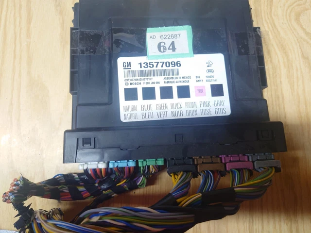 VAUXHALL ASTRA J Mk6 Bcm Body Control Module 13577096 £36.99 - PicClick UK