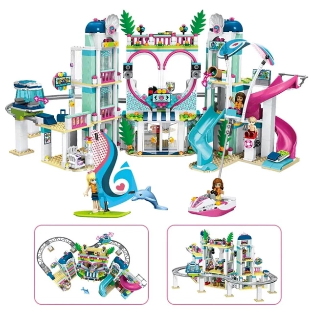 LEGO FRIENDS HEARTLAKE City Resort, 41347 - Complete incl. Instructions ...
