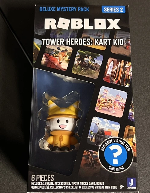 ROBLOX ACTION COLLECTION SERIES 2 DELUXE MYSTERY PACK TOWER HEROES ...