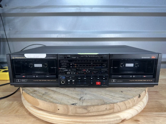 VINTAGE PIONEER CT-S99WR Stereo Double Auto Reverse Cassette Deck £75. ...
