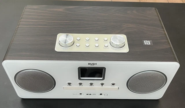 BUSH DAB820 BLUETOOTH DAB FM Radio All-in-One Hi-Fi System READ ...