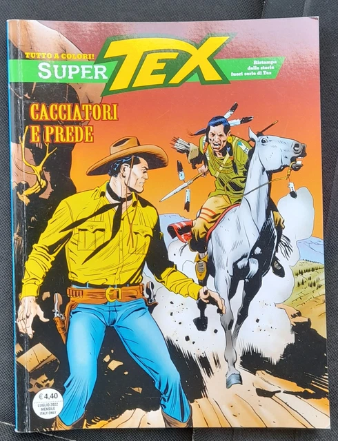 SUPERTEX N. 9 CACCIATORI E PREDE 2022 A COLORI SERGIO BONELLI EDITORE ...
