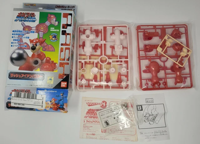 ROCKMAN 8 RUSH Rash Ironbuster Mega Armor Bandai Mega Man Model Kit ...