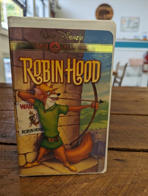 WALT DISNEY'S ROBIN Hood VHS Tape - Gold Collection - 2000 - Purple ...