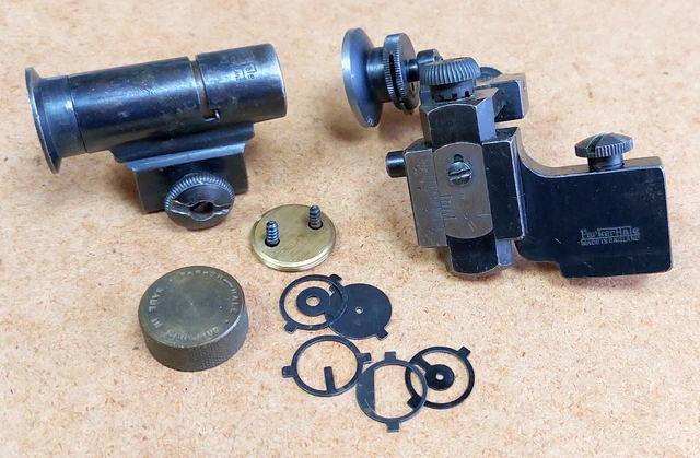 PARKER HALE PH25AL LEFT HAND BSA Martini International rifle sight set ...