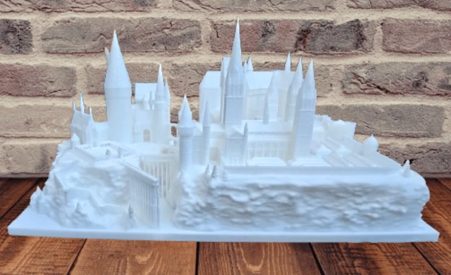 HOGWARTS CASTLE HARRY Potter 3D Printed Paint Your Own Model £29.99 ...