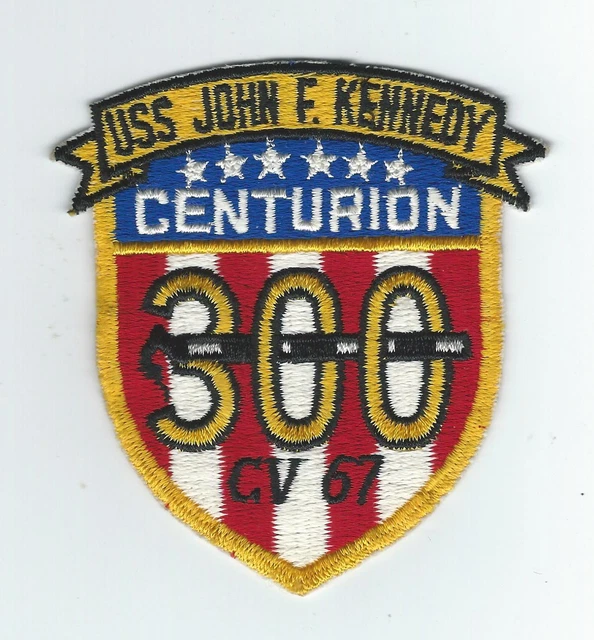 70S CV-67 USS JOHN F. KENNEDY CENTURION-300 TRAPS patch EUR 22,08 ...