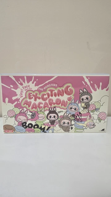 AUTHENTIC POP MART Labubu The Monsters Exciting Macaron SET OF 6 Blind ...