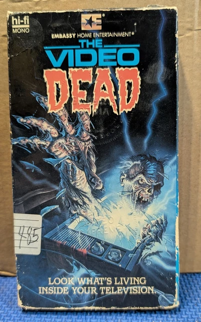 THE VIDEO DEAD VHS RARE Embassy Release - Plays Great (Read Description ...