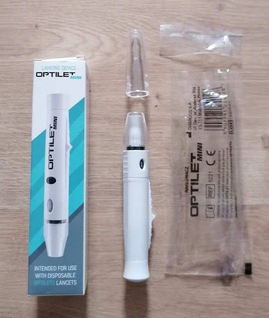 NAKLUWACZ OPTILET - Mini Lanzette mit OVP ohne Nadeln EUR 6,50 ...