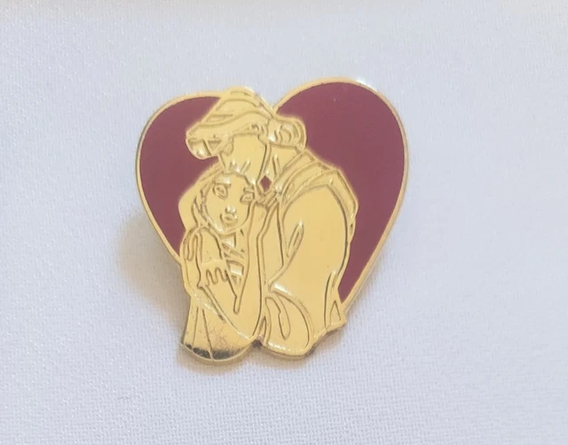 DISNEY LANYARD PIN Series Couples Pocahontas and John Smith Pin 2002 ...