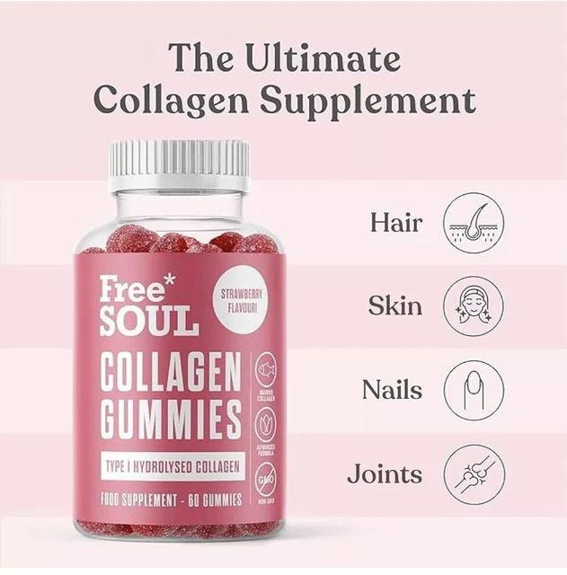 COLLAGEN GUMMIES | High Strength Marine Collagen Supplement | Advanced ...